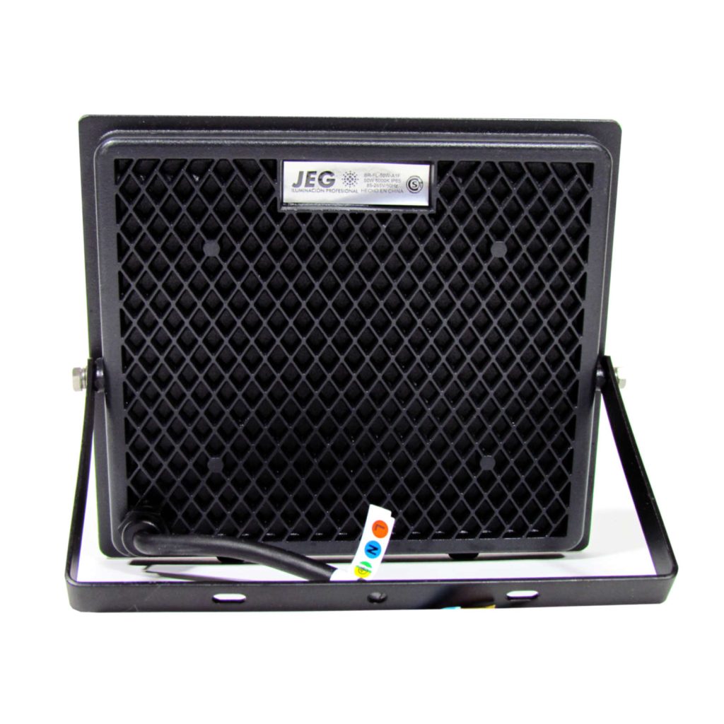 Proyector LED Ultrafino FIN 50W - JEG Luminarias